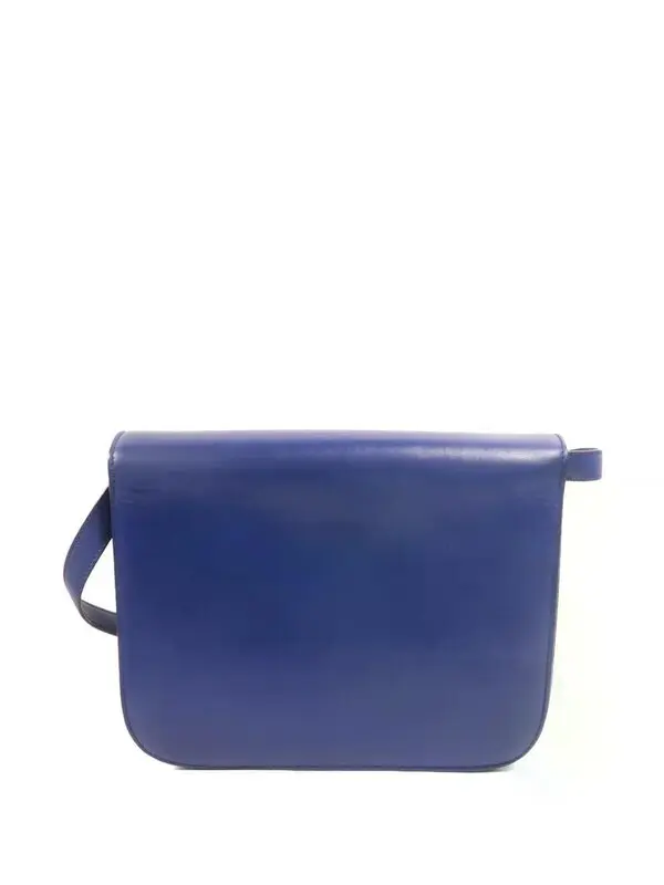 Celine Classic Box Shoulder Bag - Blue
