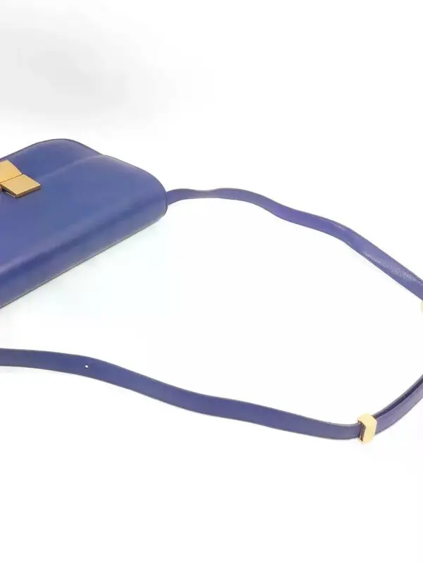 Celine Classic Box Shoulder Bag - Blue