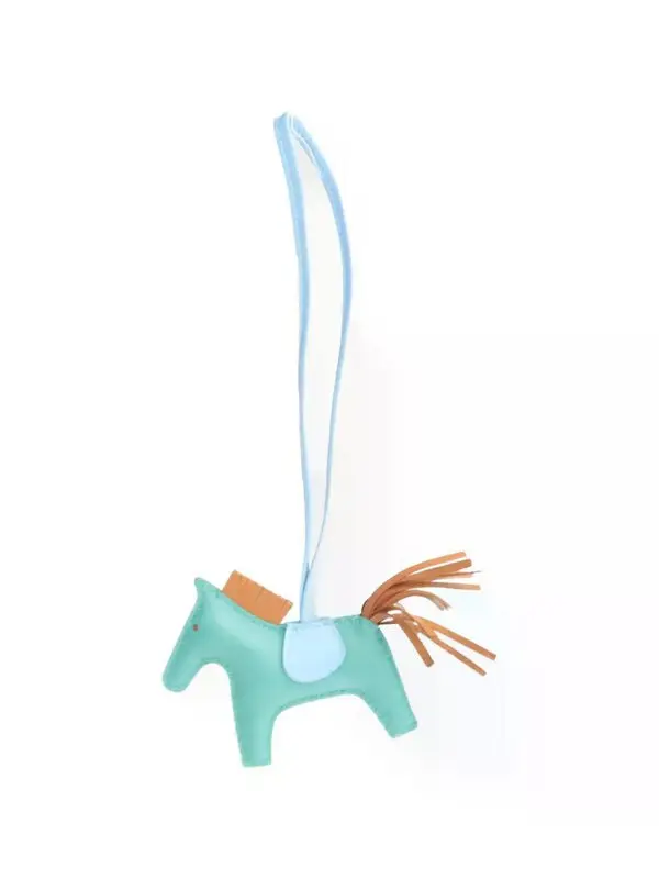 Hermès Rodeo Pm Horse Charm - Green