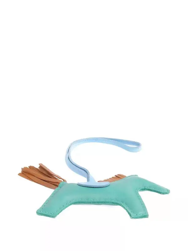 Hermès Rodeo Pm Horse Charm - Green