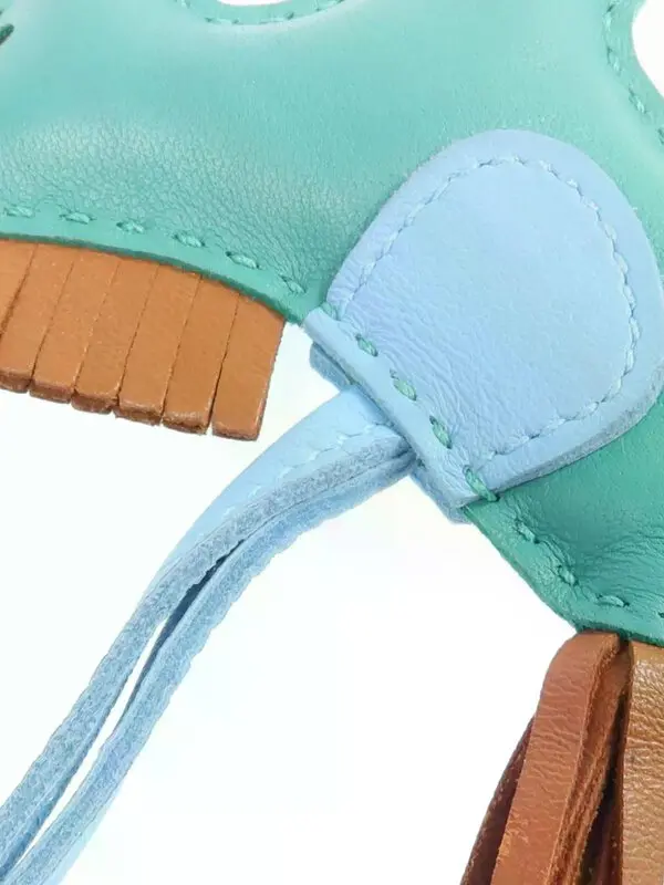 Hermès Rodeo Pm Horse Charm - Green