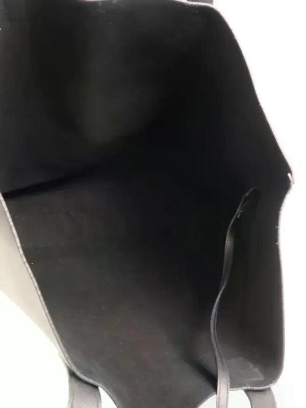 Saint Laurent Grained Leather Bold Shopper Tote Bag