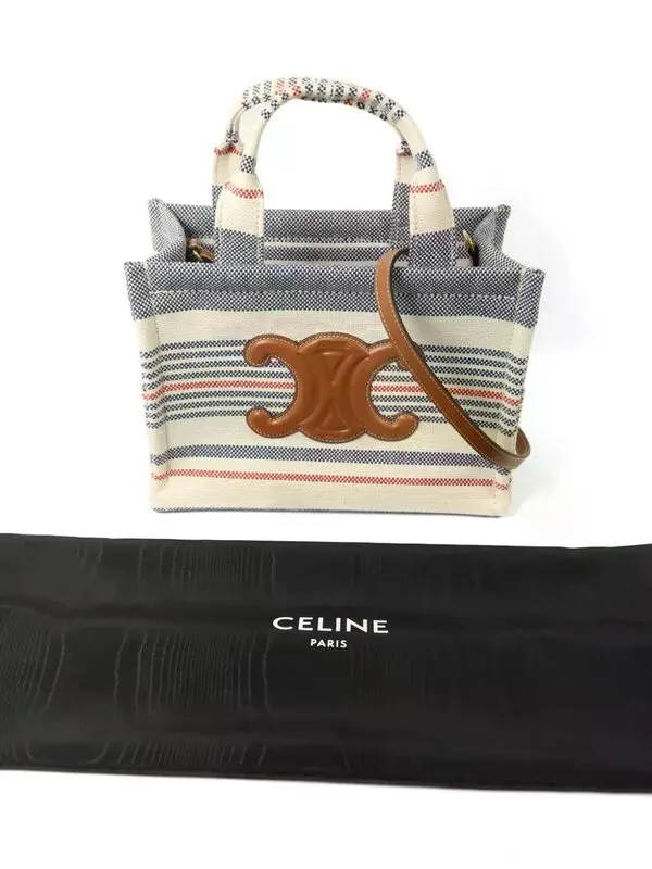 Celine Triomphe Cabas Thais Tote Bag - Neutrals