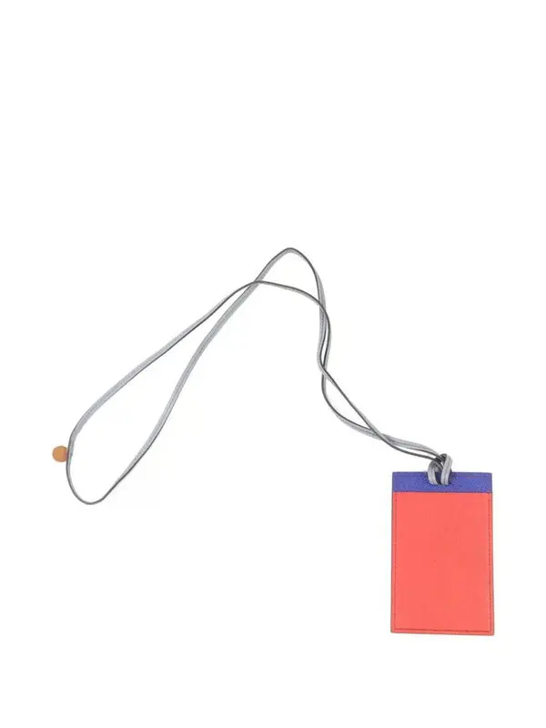 Hermès Petit H Card Holder - Blue