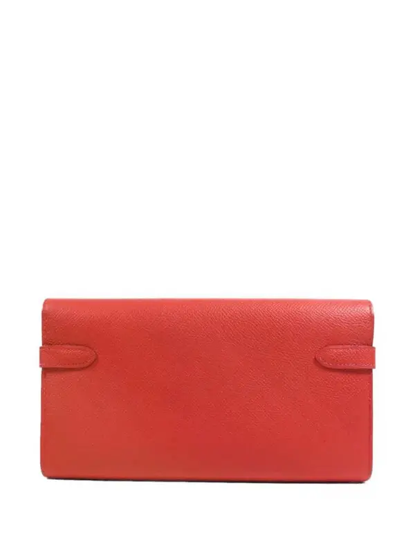 Hermès Kelly Long Wallet - Red