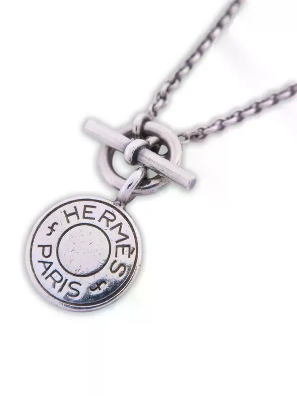 Hermès Amulettes Ex-libris Necklace