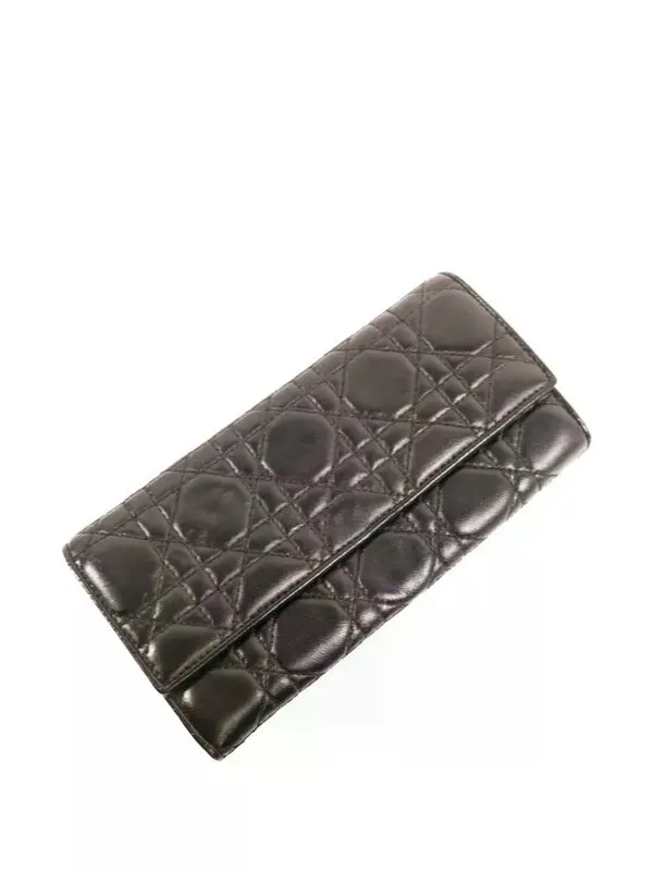 Dior Cannage Long Wallet