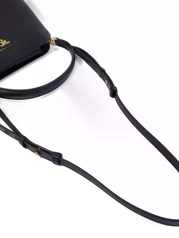 Prada Saffiano Leather Shoulder Bag - Black