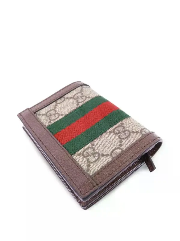 Gucci Ophidia Gg Case Wallet - Neutrals
