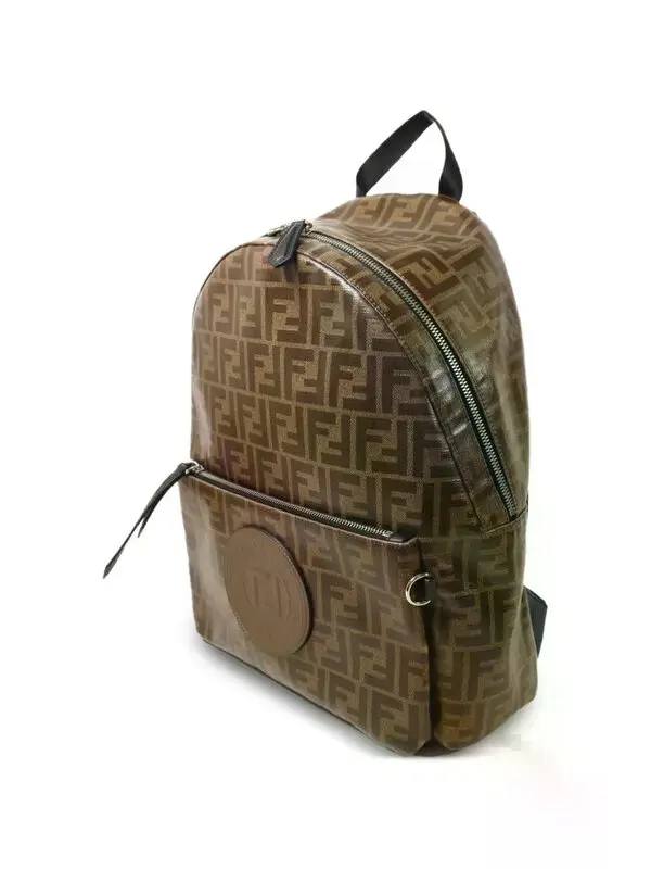 Fendi Ff Logo Backpack