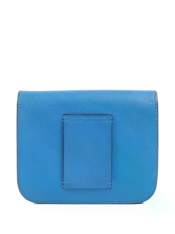 Hermès Constance Slim Wallet - Blue