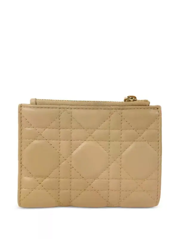 Dior Lady Dahlia Wallet - Neutrals