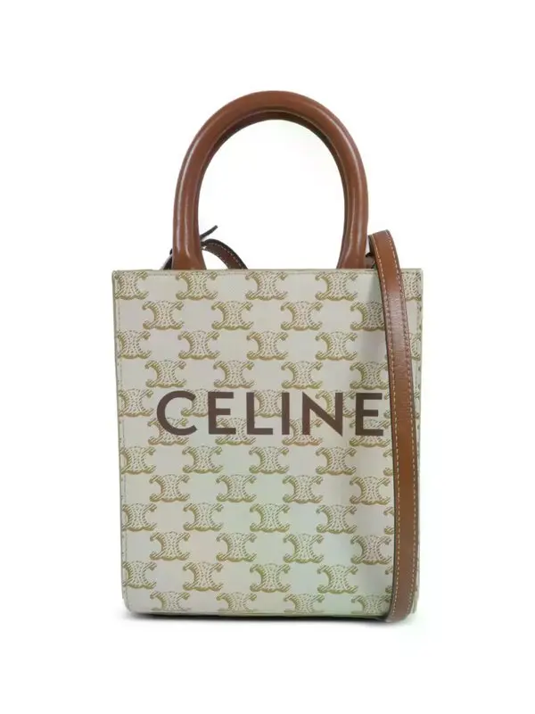 Celine Triomphe Logo Shoulder Bag