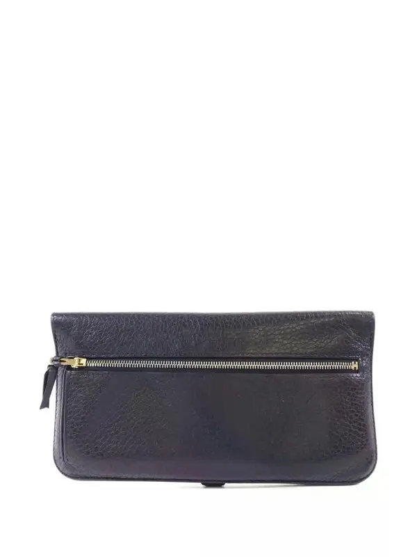 Hermès Dogon Clemence Wallet - Black