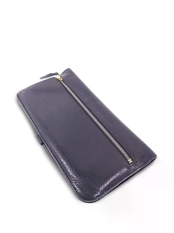 Hermès Dogon Clemence Wallet - Black