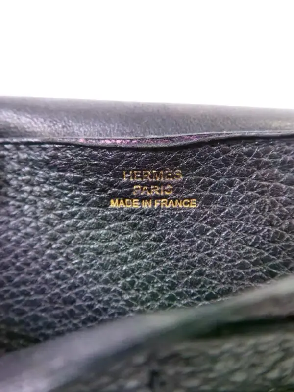 Hermès Dogon Clemence Wallet - Black