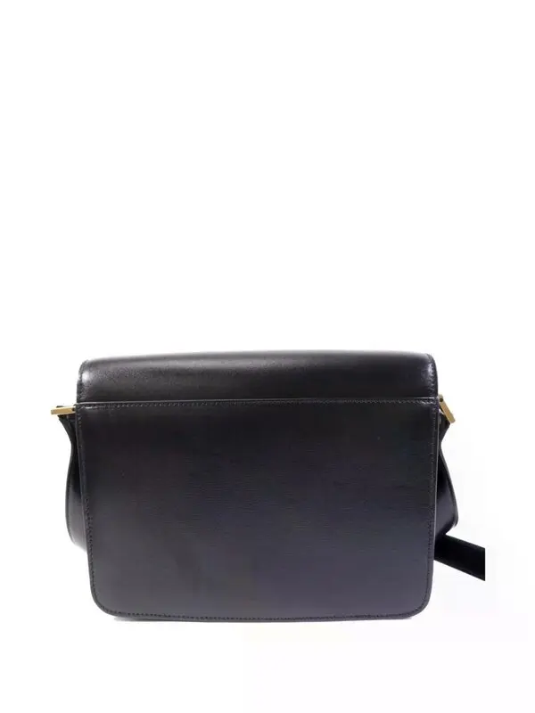 Saint Laurent Logo Plaque Shoulder Bag