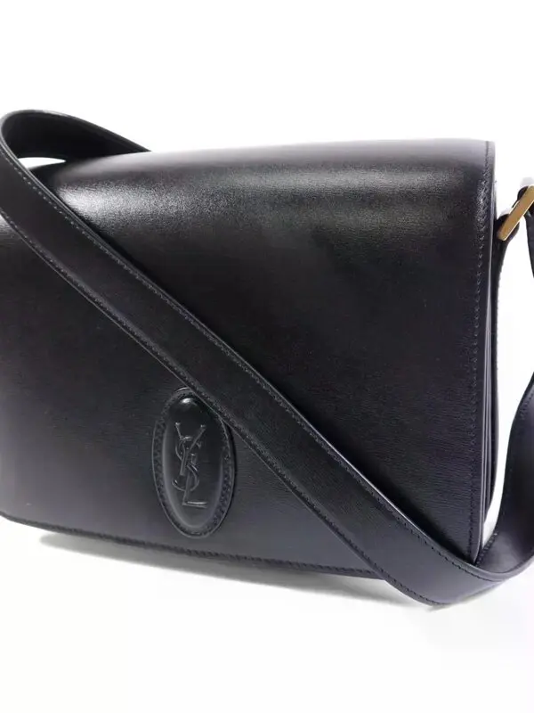 Saint Laurent Logo Plaque Shoulder Bag