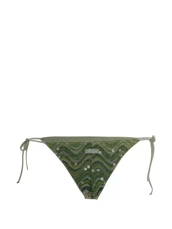 MC2 SAINT BARTH Sequin Embellished Bikini Bottoms