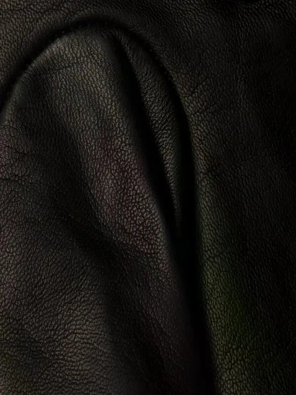 Prada Nappa Leather Gloves With Embroidered Details
