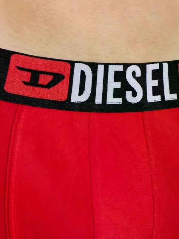 DIESEL® Logo-waistband Three-pack Boxer