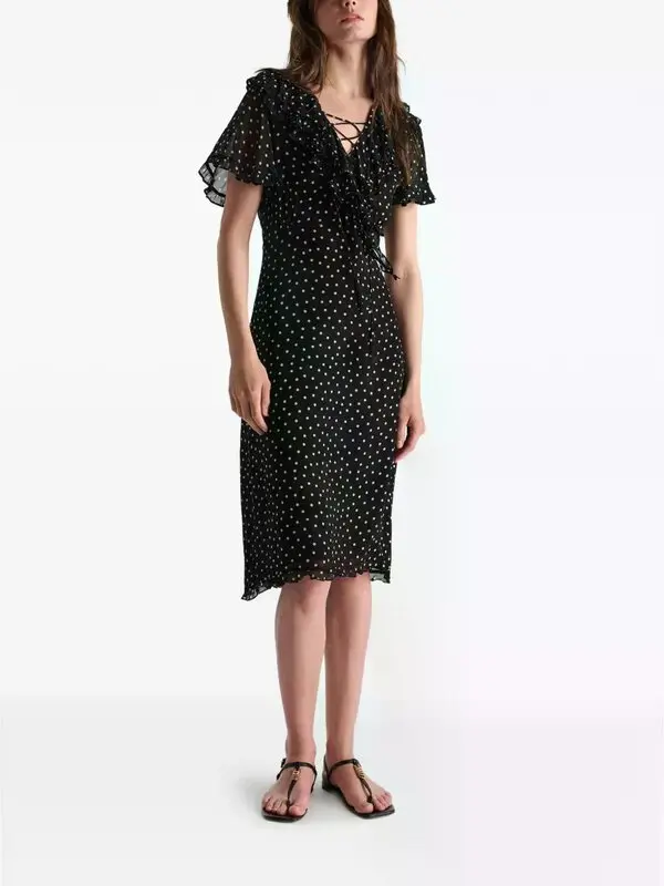 Dorothee Schumacher Dancing Dots Midi Dress