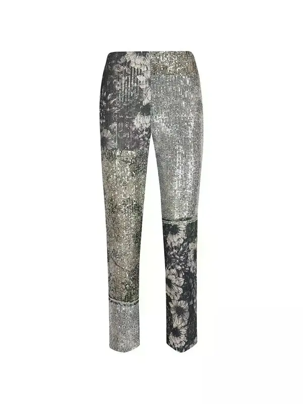 MAISON MARGIELA Sequin Embellished Patchwork Trousers