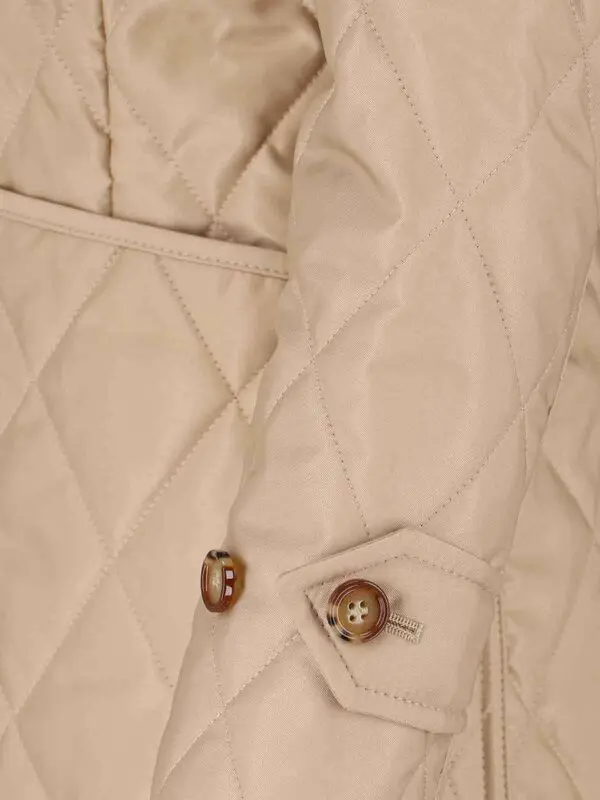 Burberry Quilted Buttoned Jacket