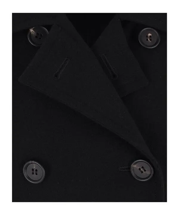 Yohji Yamamoto Double-breasted Buttoned Jacket