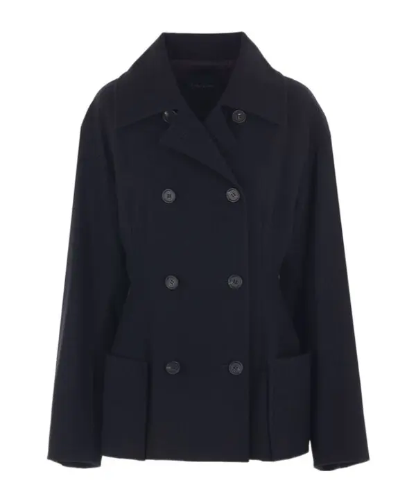 Yohji Yamamoto Double-breasted Buttoned Jacket
