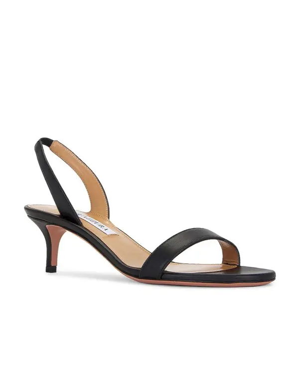AQUAZZURA Open Toe Slingback Sandals