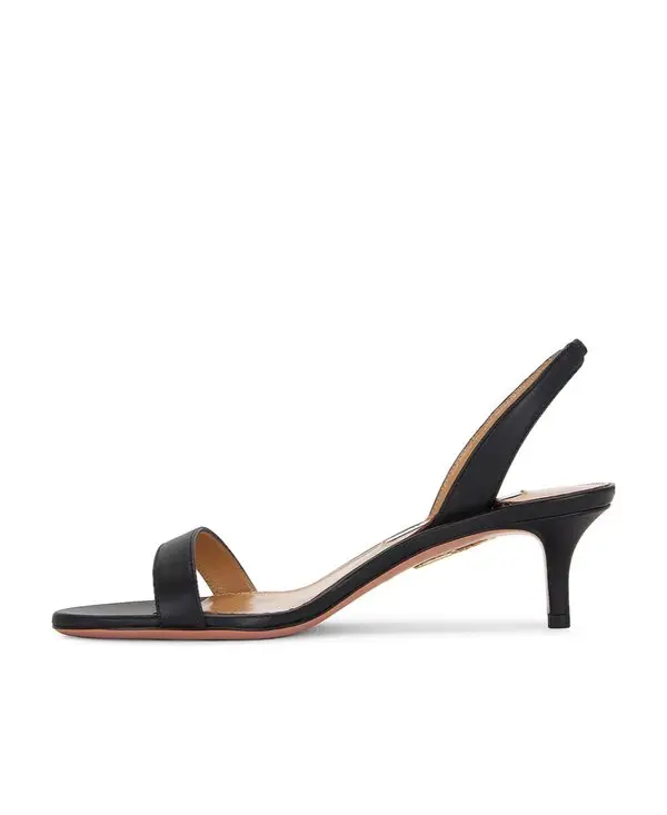 AQUAZZURA Open Toe Slingback Sandals