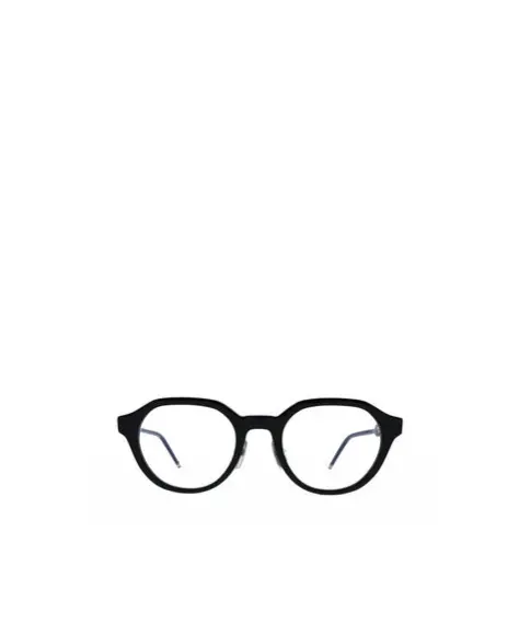 Thom Browne Oval Frame Eyeglasses - Black
