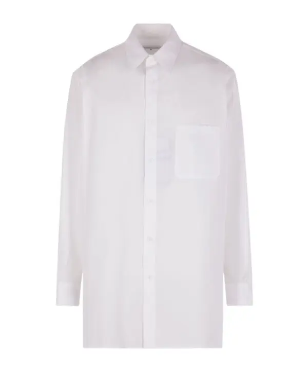 Yohji Yamamoto Long-sleeved Straight-hem Shirt
