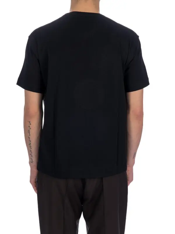 Valentino Garavani Logo Patch Crewneck T-shirt