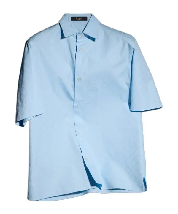 Gucci Gg Cotton Poplin Shirt
