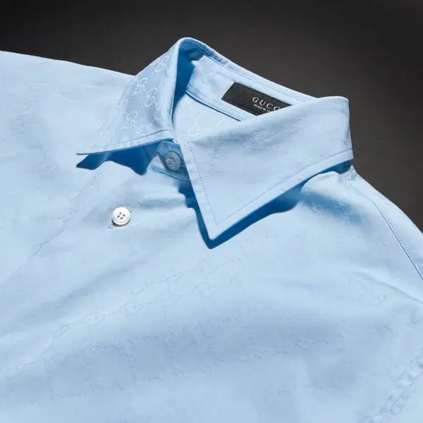 Gucci Gg Cotton Poplin Shirt