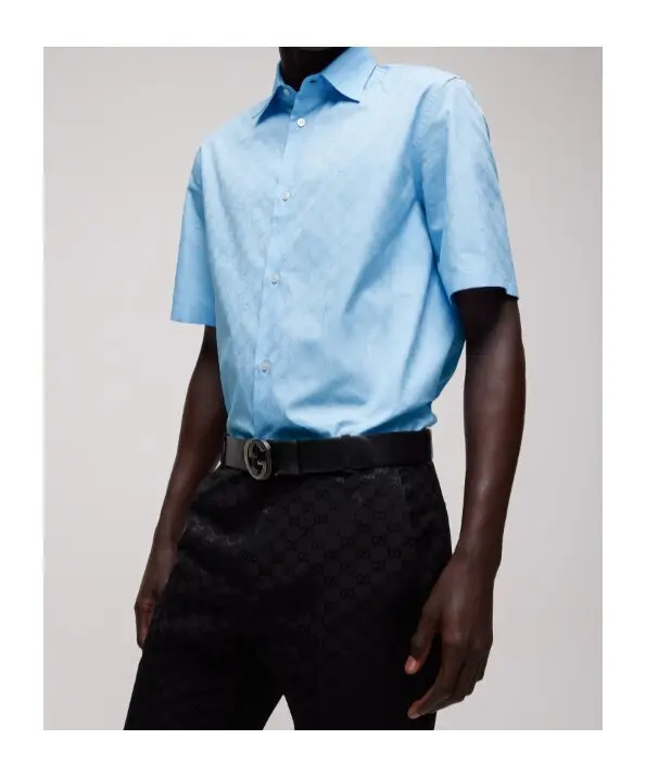Gucci Gg Cotton Poplin Shirt