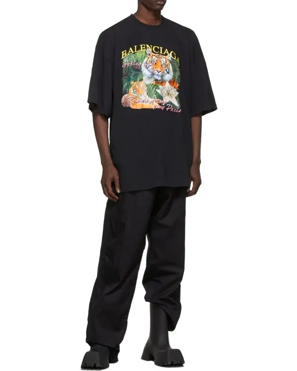 Balenciaga Tiger Printed T-shirt