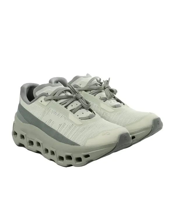On Cloudmonster Void Lace-up Sneakers - Gray