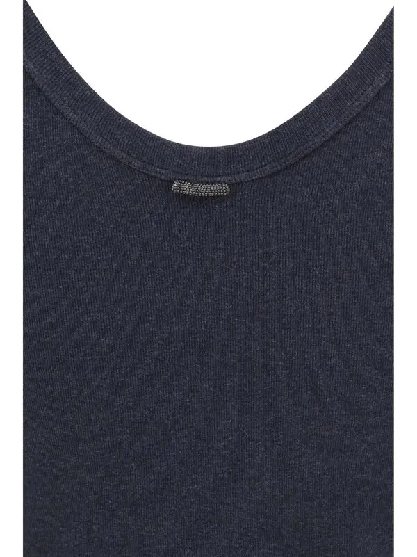 Brunello Cucinelli Three-quarter Sleeve Knit Top