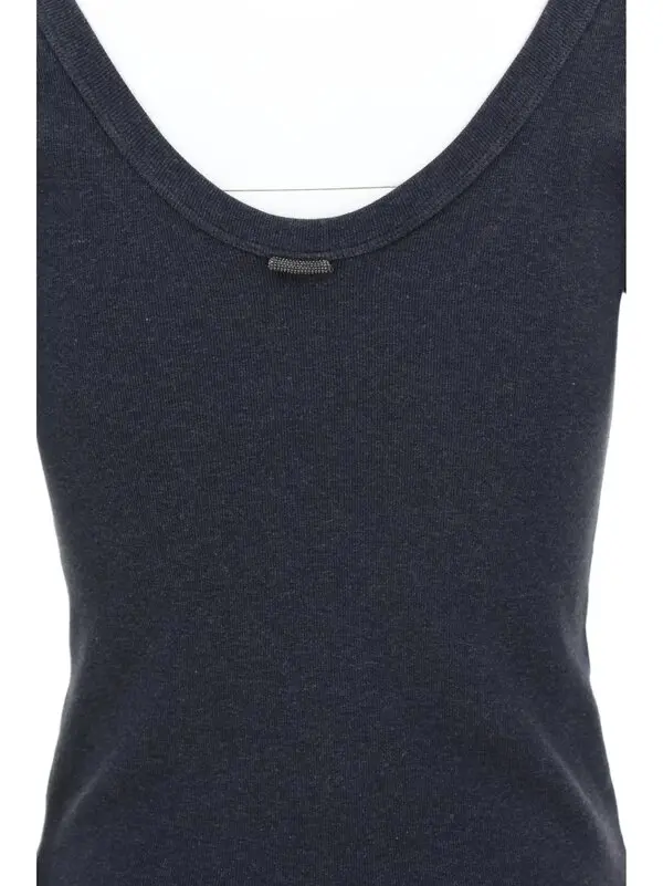 Brunello Cucinelli Three-quarter Sleeve Knit Top