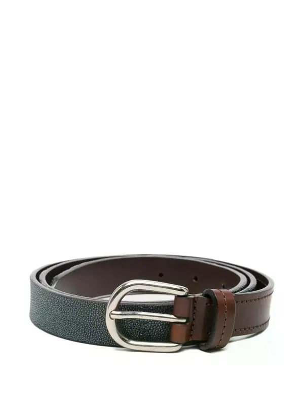 Gianfranco Ferre Buckle Belt - Blue