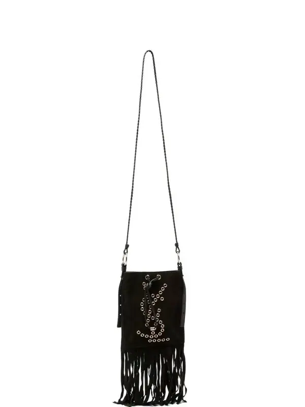 Saint Laurent 2002 Fringed Shoulder Bag