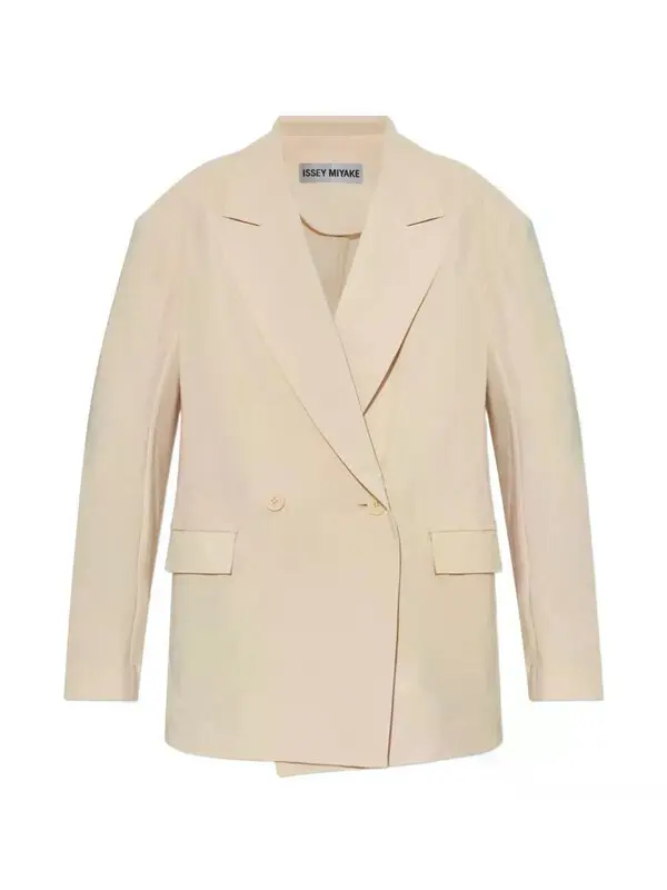 Issey Miyake Looped Double-breasted Blazer