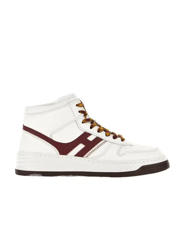 Hogan H630 Basket High-top Sneakers - White