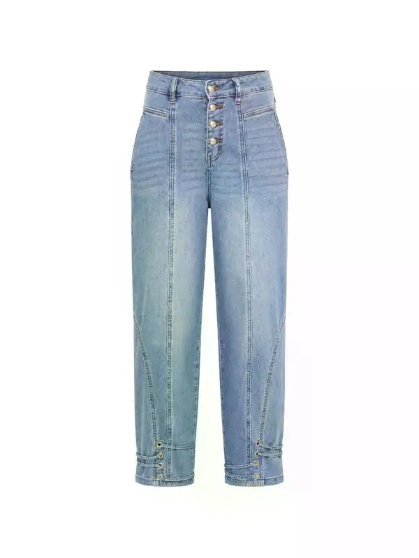 GAUDI Button-fastening Lace-up Jeans