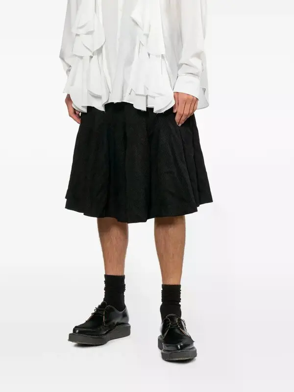 Comme Des Garçons Pleated Shorts