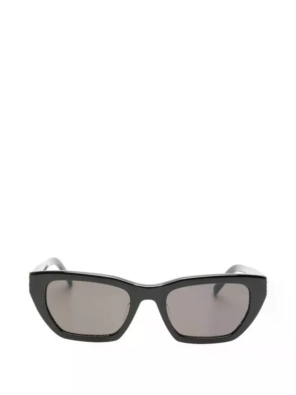 Saint Laurent Logo Plaque Sunglasses