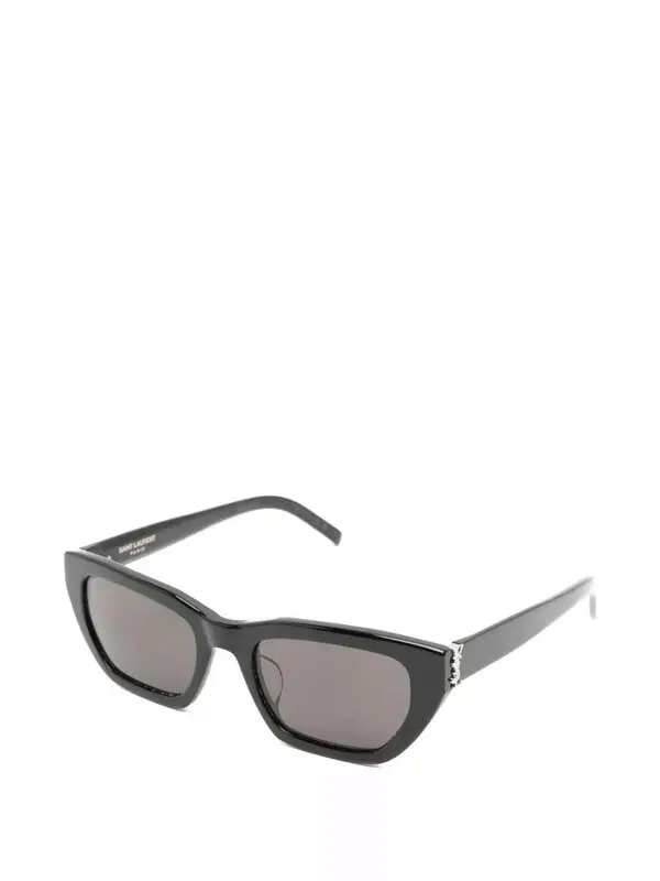 Saint Laurent Logo Plaque Sunglasses